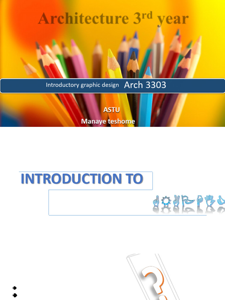 Introduction to Graphic Design Elements | PDF | Graphic Design | Shape