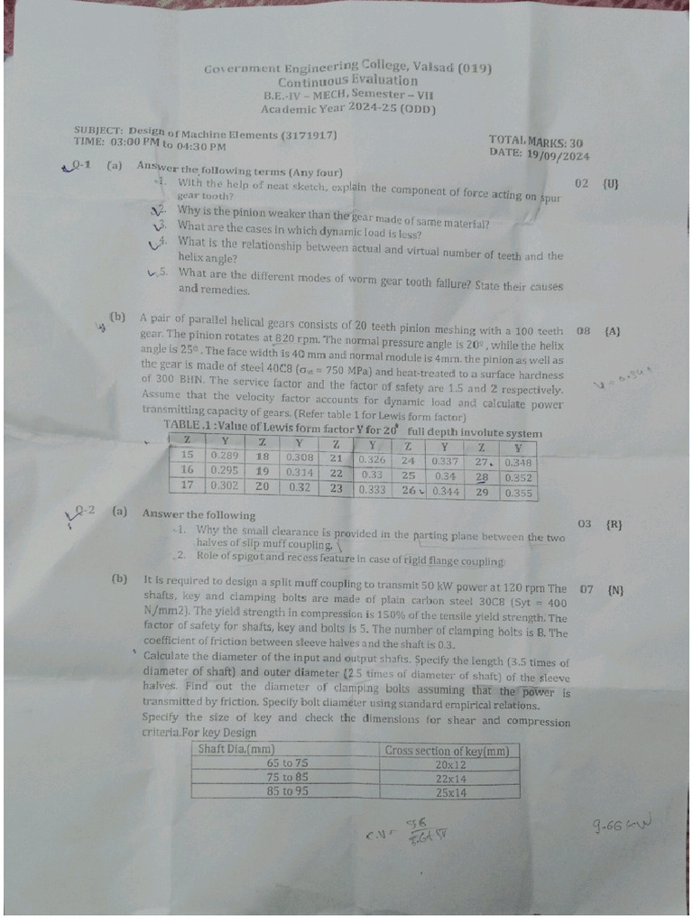 DME Mid Paper 19 - 9 - 24 | PDF