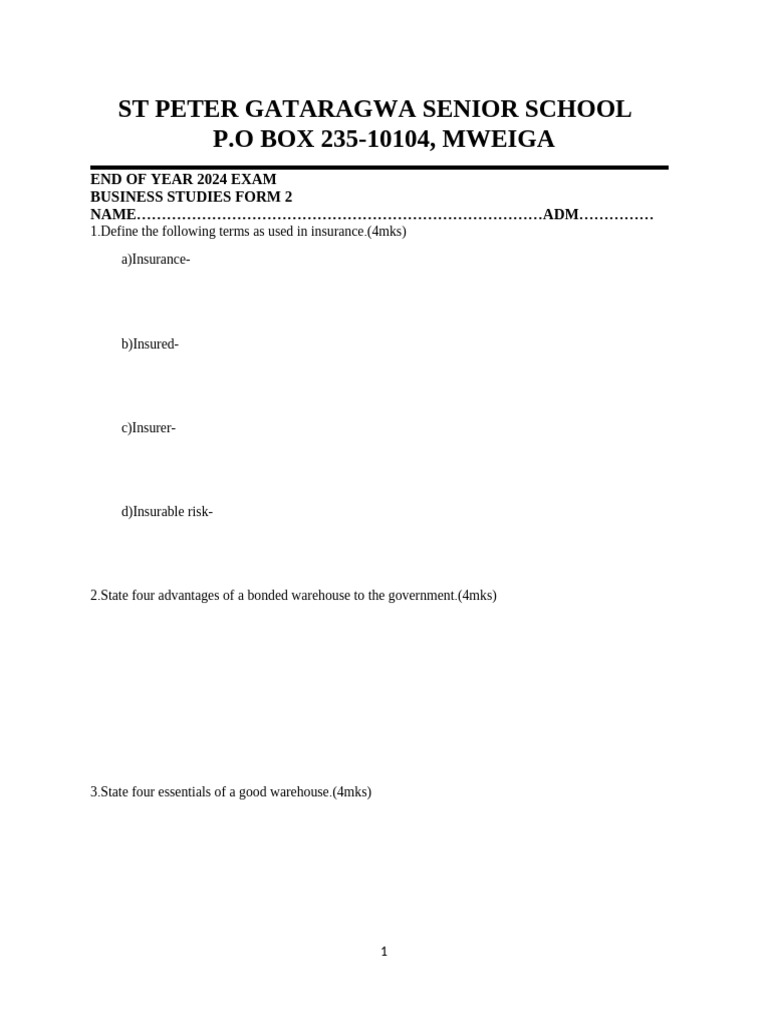 Business Form 2 | PDF | Business | Technology & Engineering