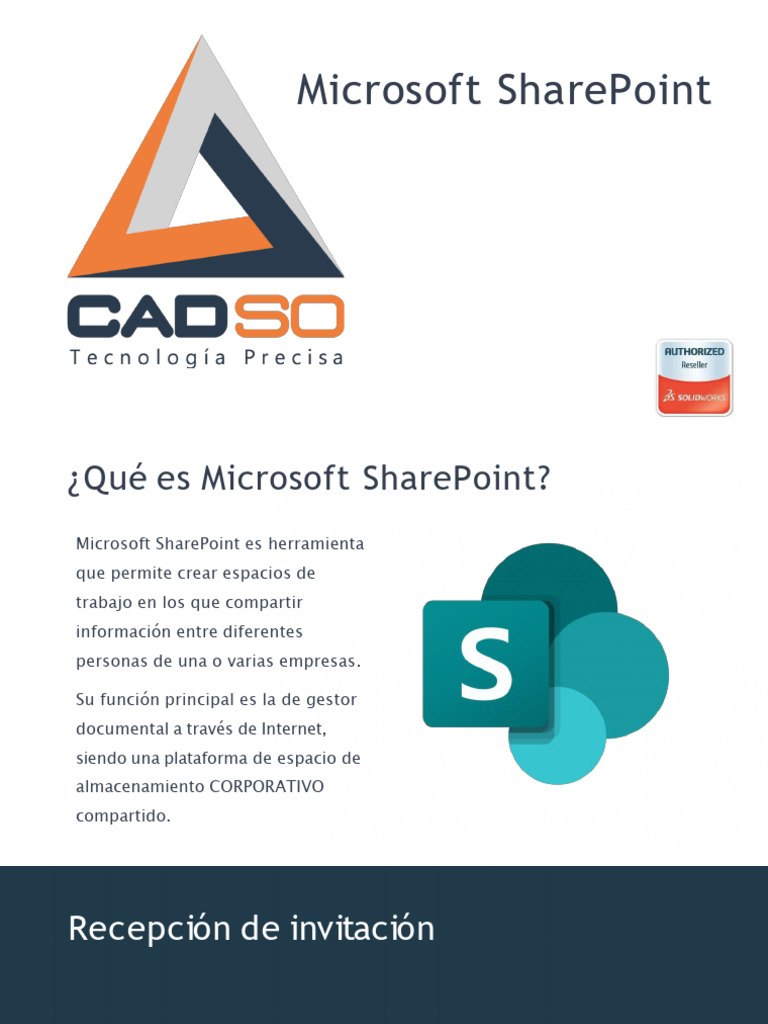 Guia SharePoint Cadso | PDF | Negocios | Informática
