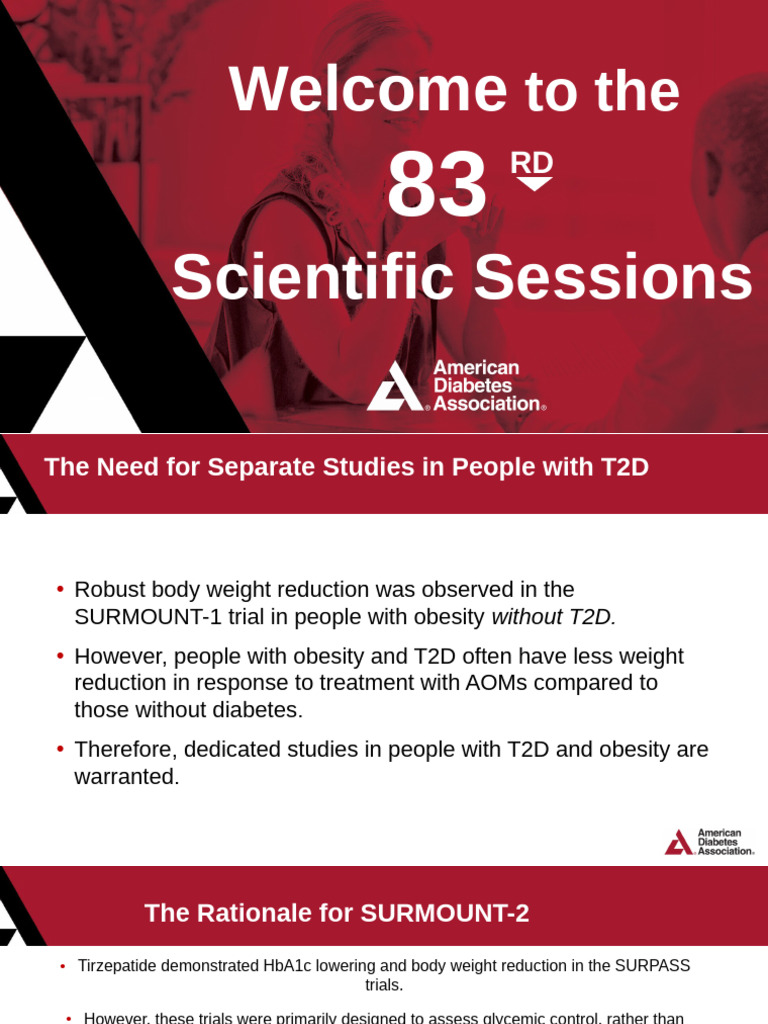 Press Presentation. Garvey - Surmount 2 | PDF | Weight Loss | Obesity