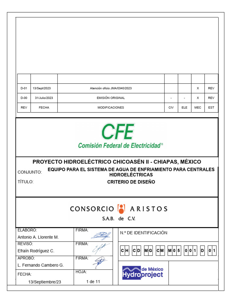 Proyecto Hidroeléctrico Chicoasén Ii - Chiapas, México | PDF ...