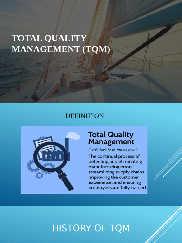 Total Quality Management | PDF | Quality Management | Quality (Business)