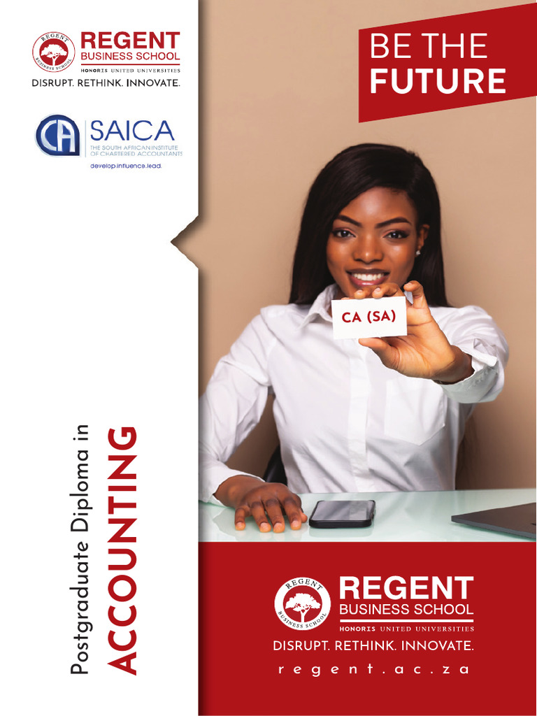 PGDA Brochure A4 Folded 1 | PDF | Accounting | Postgraduate Education