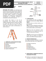Uso Seguro de Escaleras Tipo Tijera | PDF