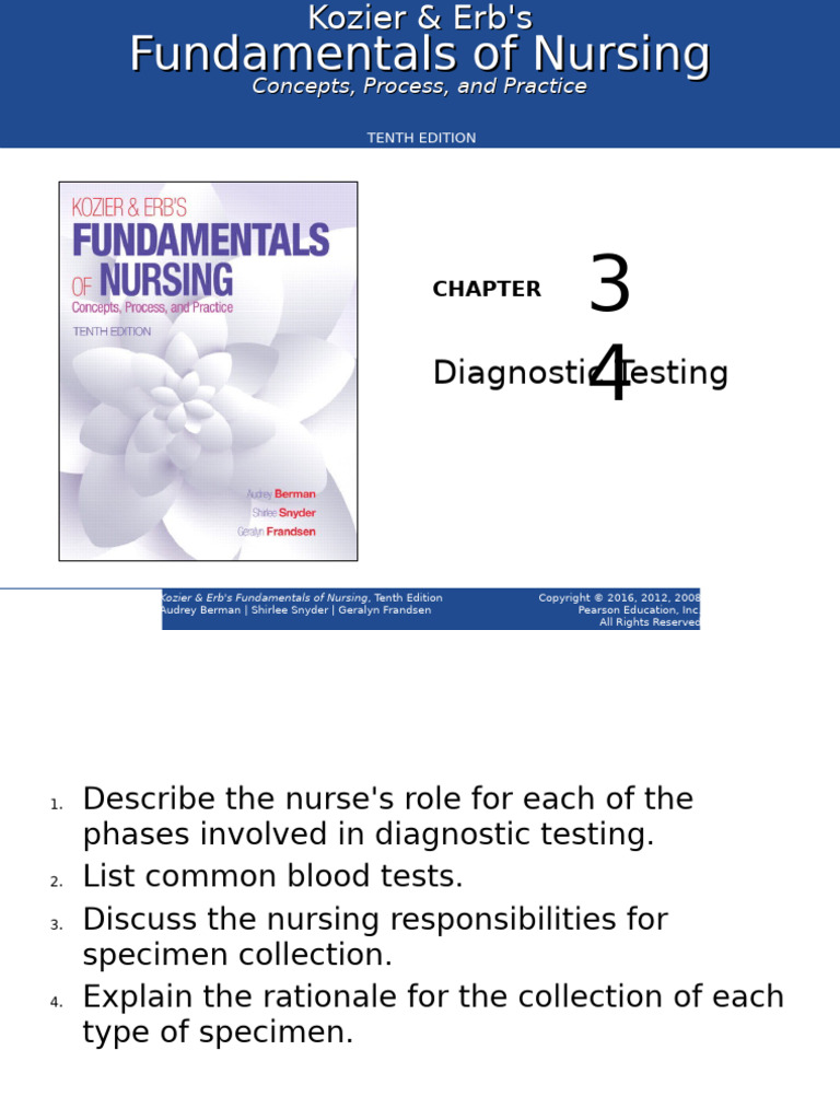 Berman - ch34 - Crs Diagnostic Testing | PDF | Human Feces | Medical ...