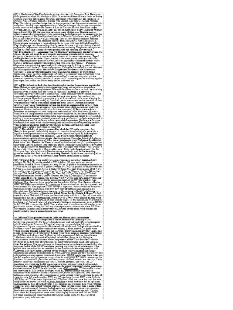 envi | PDF | Water Purification | Water