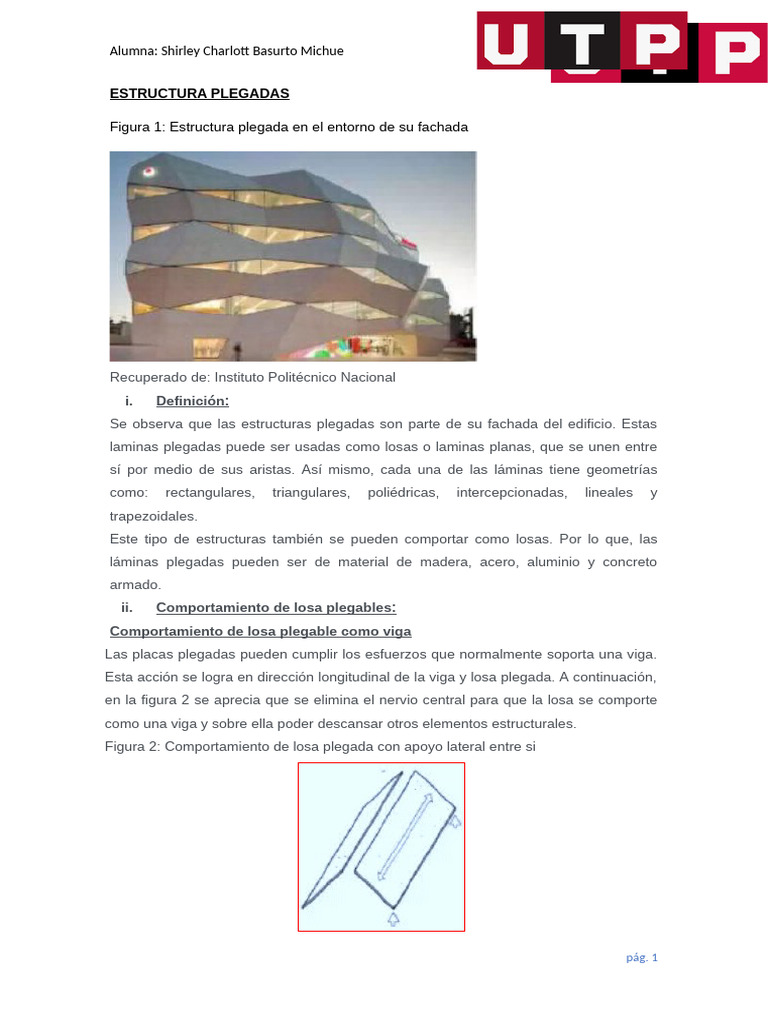 Estructuras Plegadas | PDF | Viga (Estructura) | Pandeo