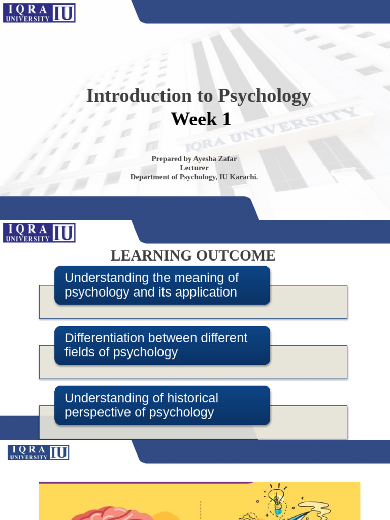 Introduction to Psychology Basics | PDF | Epistemology | Mental Processes