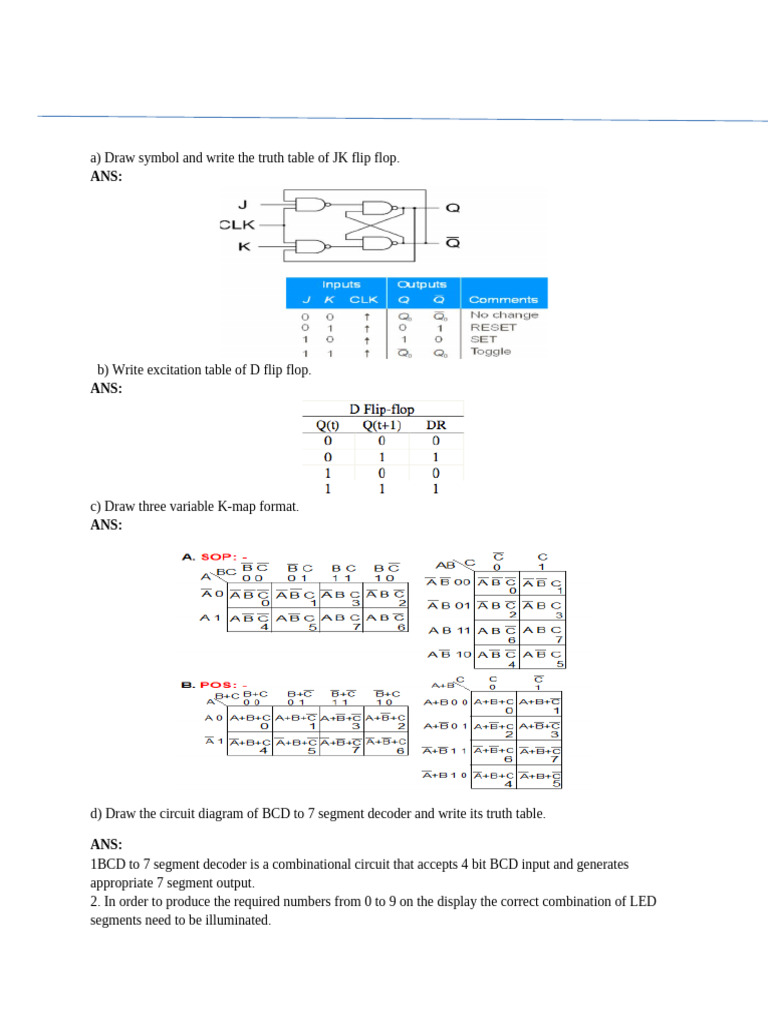 DTE Qustion ANS1 | PDF