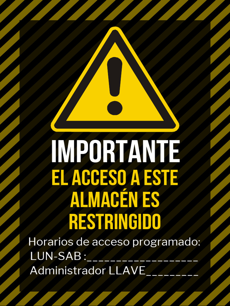 Acceso Restringido AlmacenRP | PDF