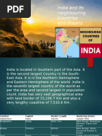 India Coastal States and Lengths Map | PDF | Physical Geography ...