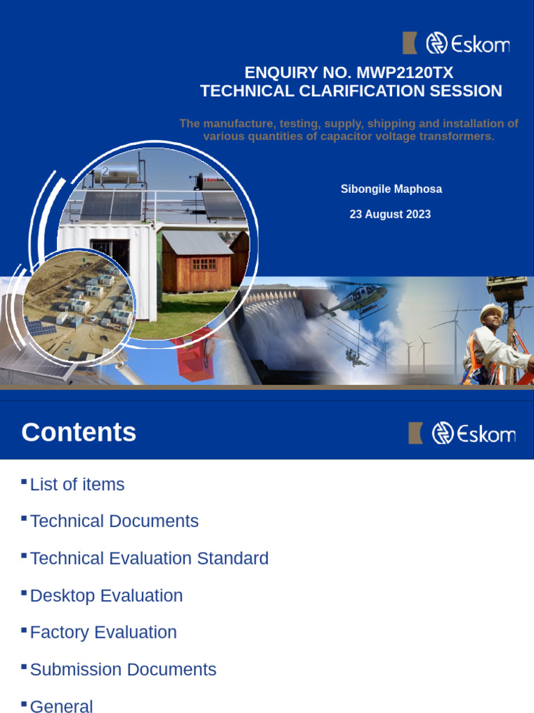 MWP2120TX Technical Clarification Presentation | PDF | Capacitor | Transformer