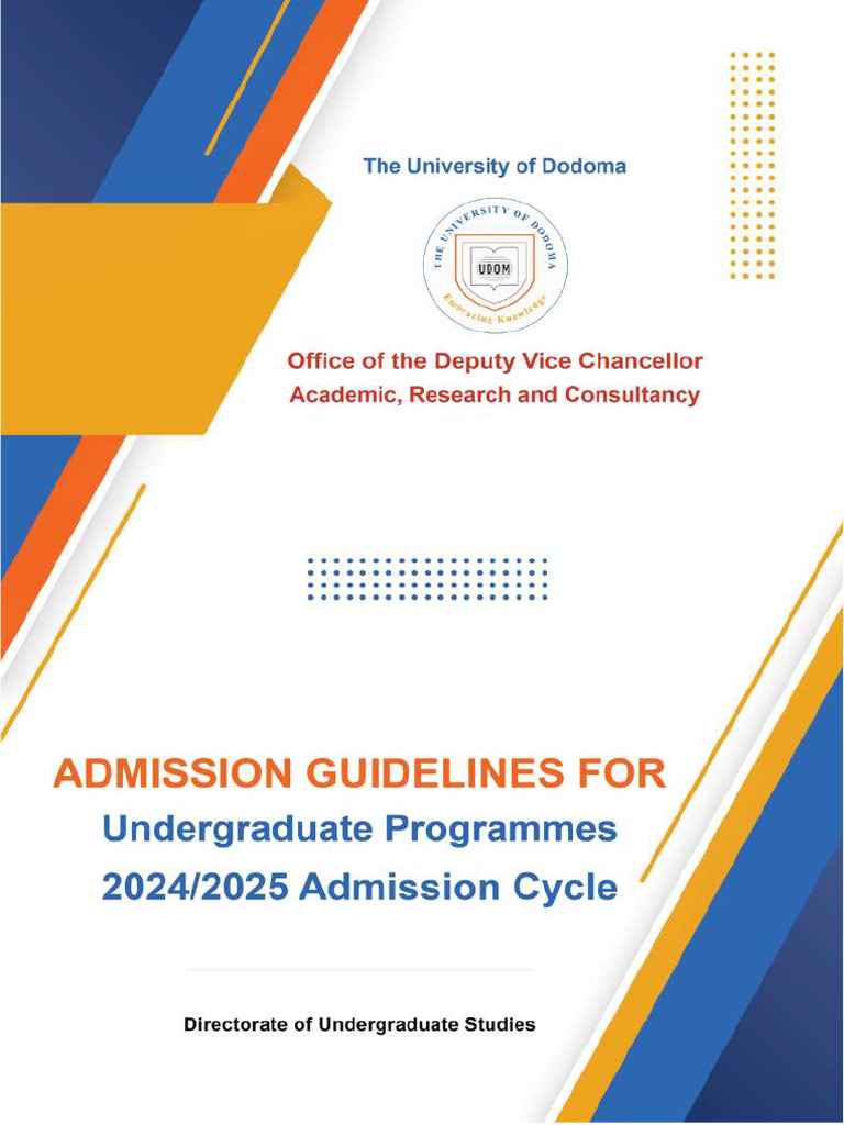 University Admission Requirements Guide | PDF | Gce Advanced Level ...