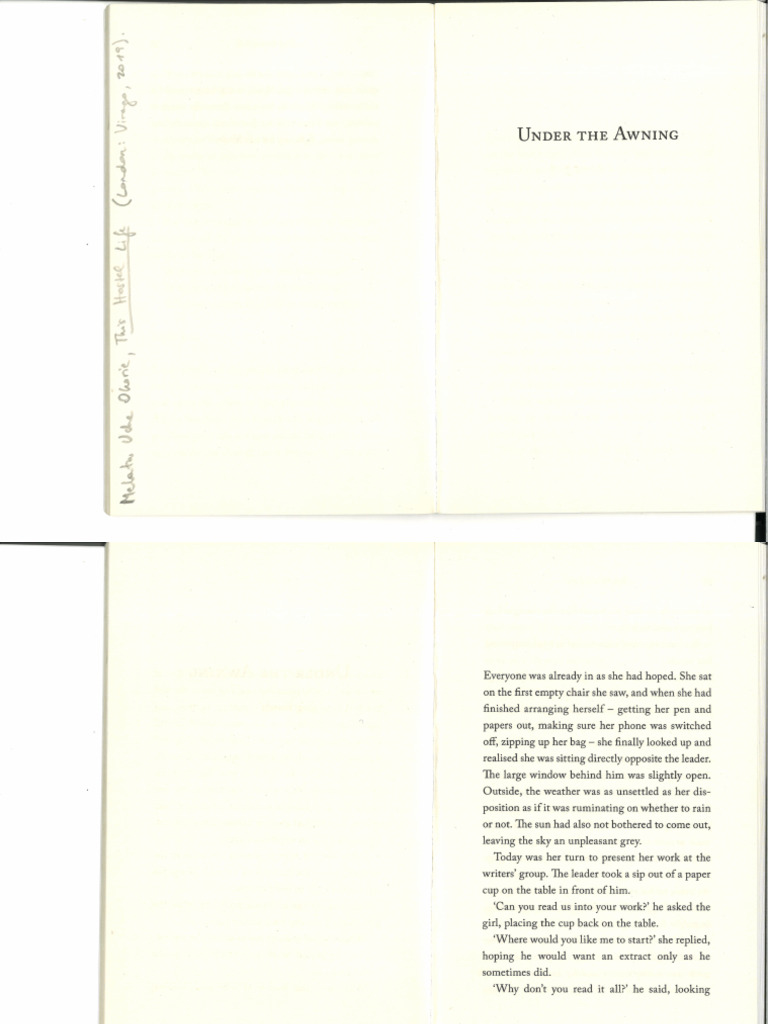 Okorie - Under The Awning | PDF