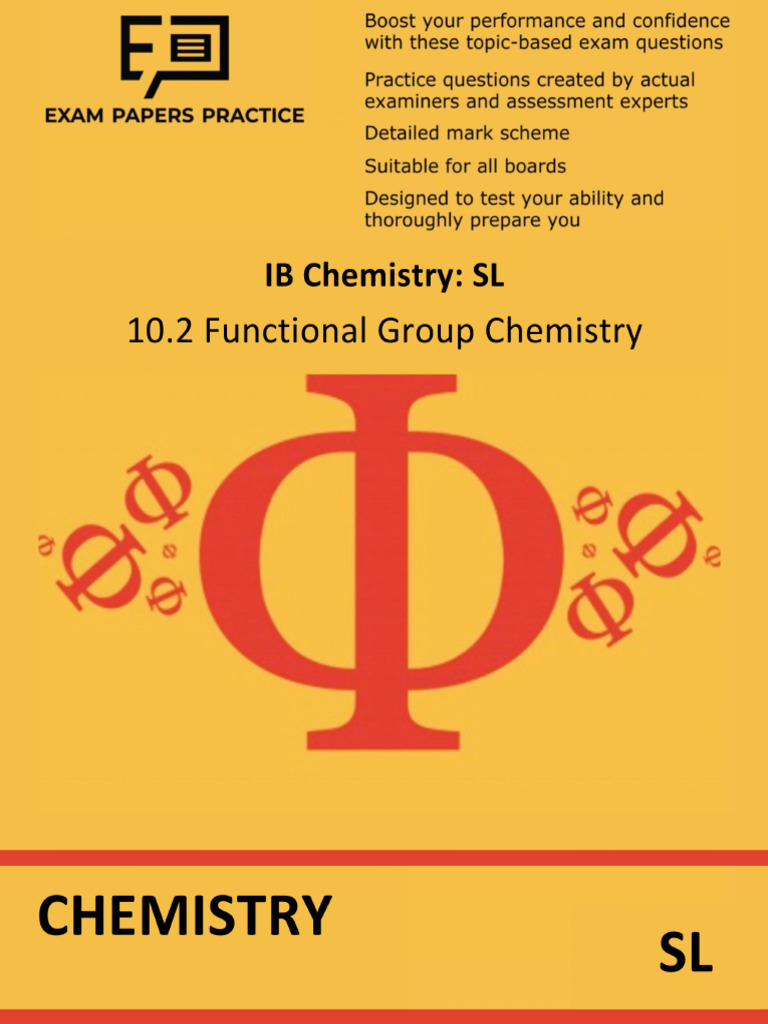 10.2 Functional Group Chemistry | PDF