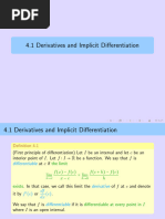 AP Calculus - Unit 2 Practice Exam | PDF | Derivative | Functions And ...