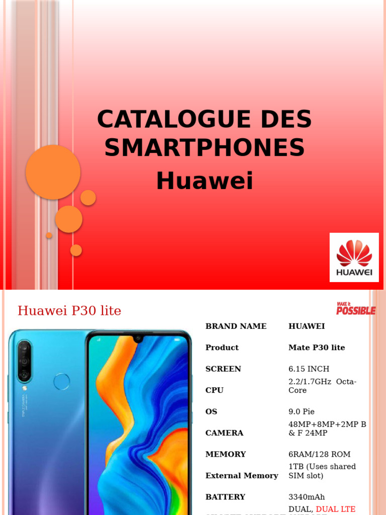 Catalogue Huawei Decembre 2019 | PDF | Smartphone | Mobile Computers