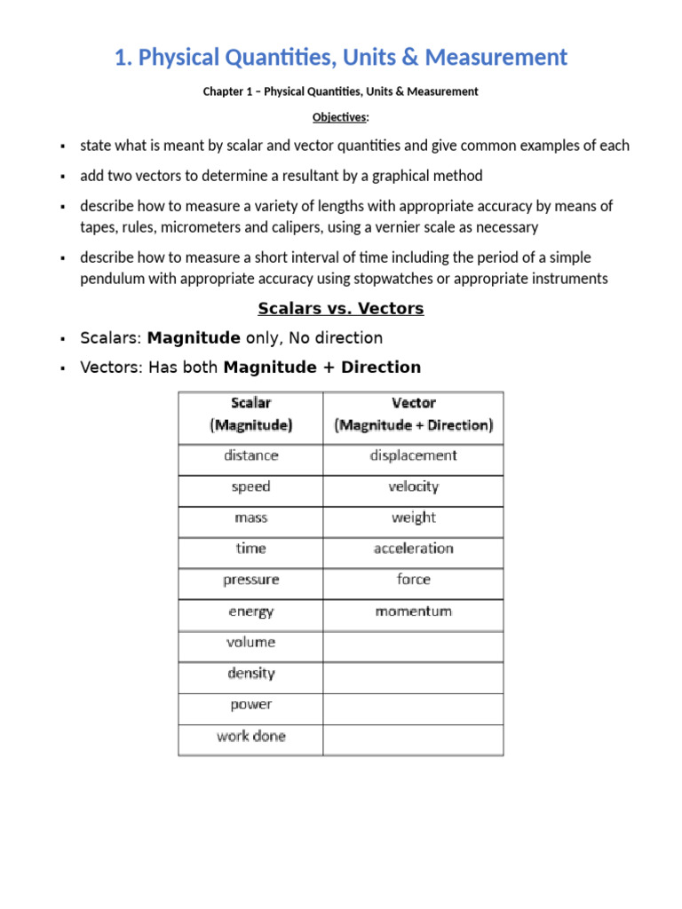 Physical Quantities | PDF | Acceleration | Force