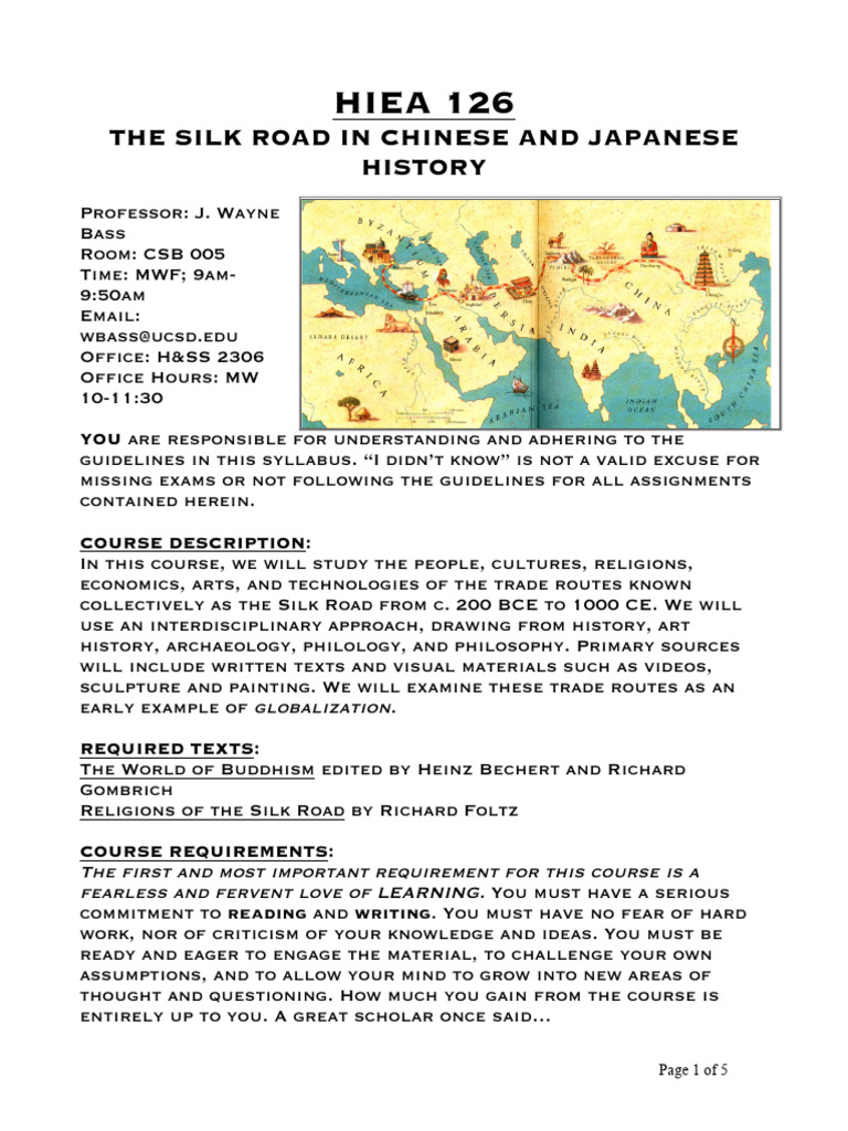 The Silk Road in Chinese and Japanese | PDF | Silk Road | Note (Typography)