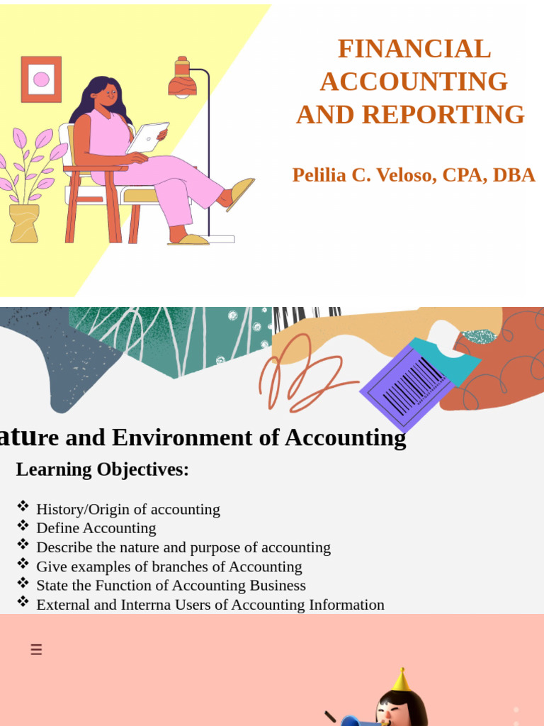 Chapter 1 Far Nature and Environment of Accounting | PDF | Accounting ...