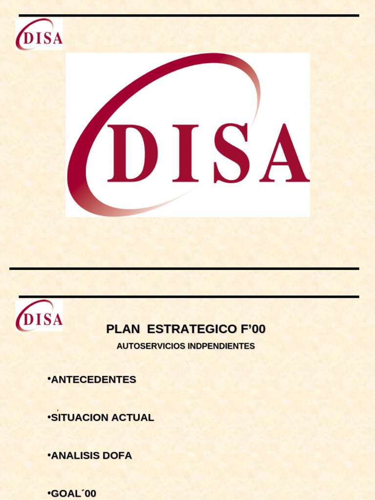 Dofa Disa y Paramentros de Cobertura | PDF | Planificación | Análisis FODA
