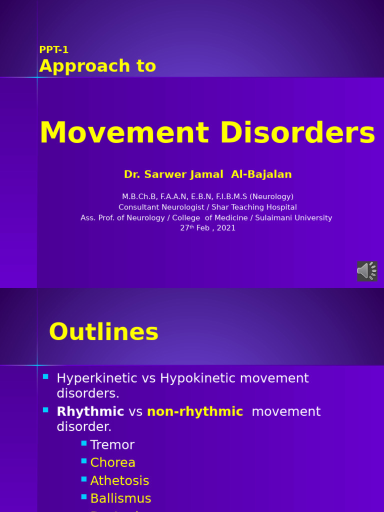 Neuro 4.1 | PDF | Dystonia | Clinical Medicine