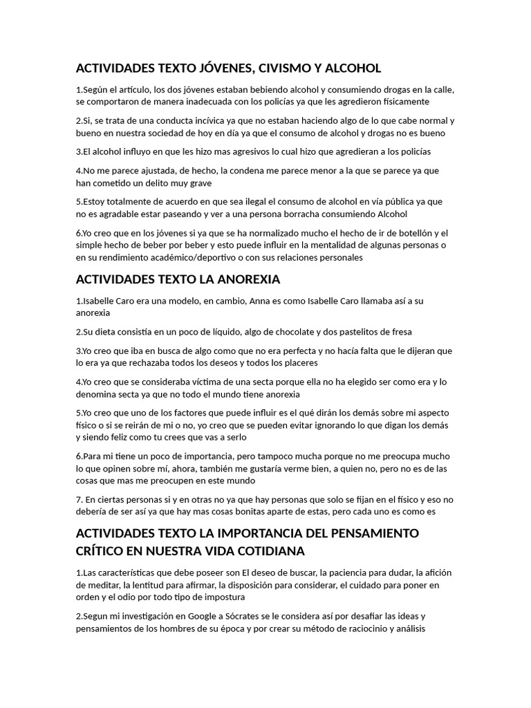 Trabajo Valores Mateo Terán Ceballos | PDF | Sicología
