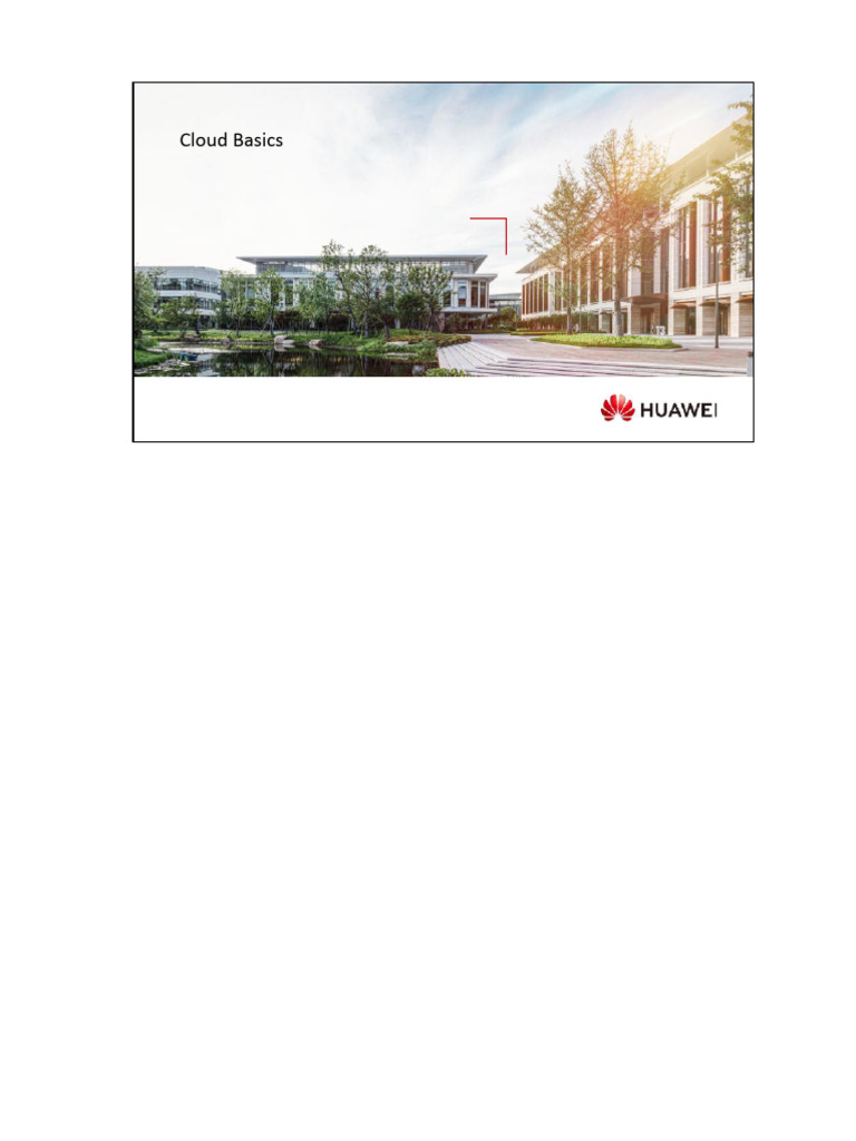 1.0- Cloud Basics | PDF | Cloud Computing | Platform As A Service