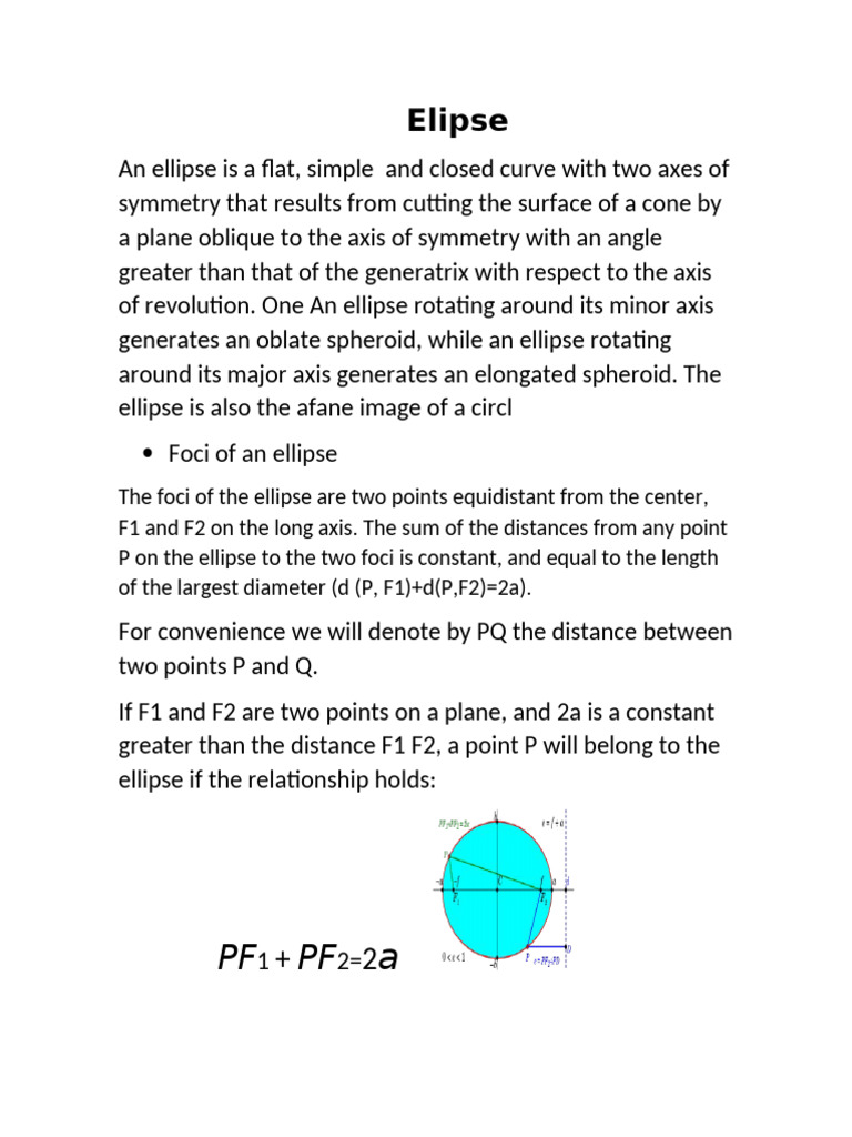 Elipse | PDF | Ellipse | Rotation