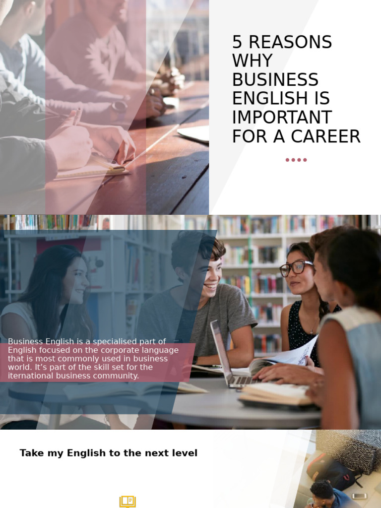 5 Reasons Why Business English Is Important | PDF | English Language | Vocabulary