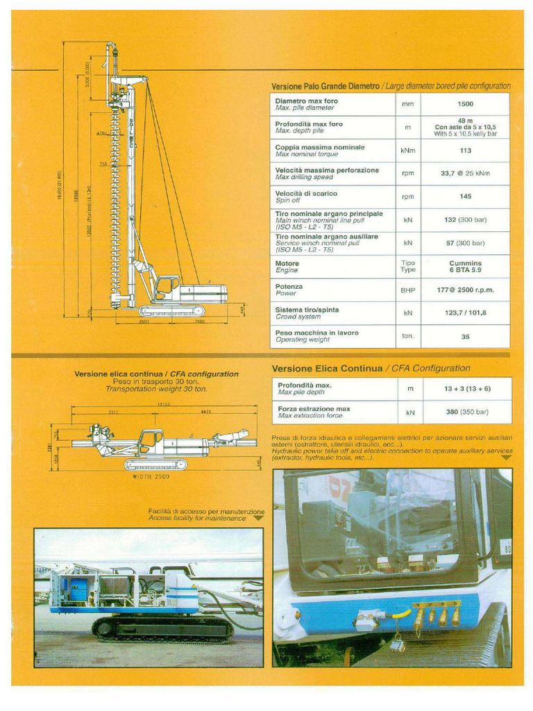 Brochure Soilmec r312 1 | PDF