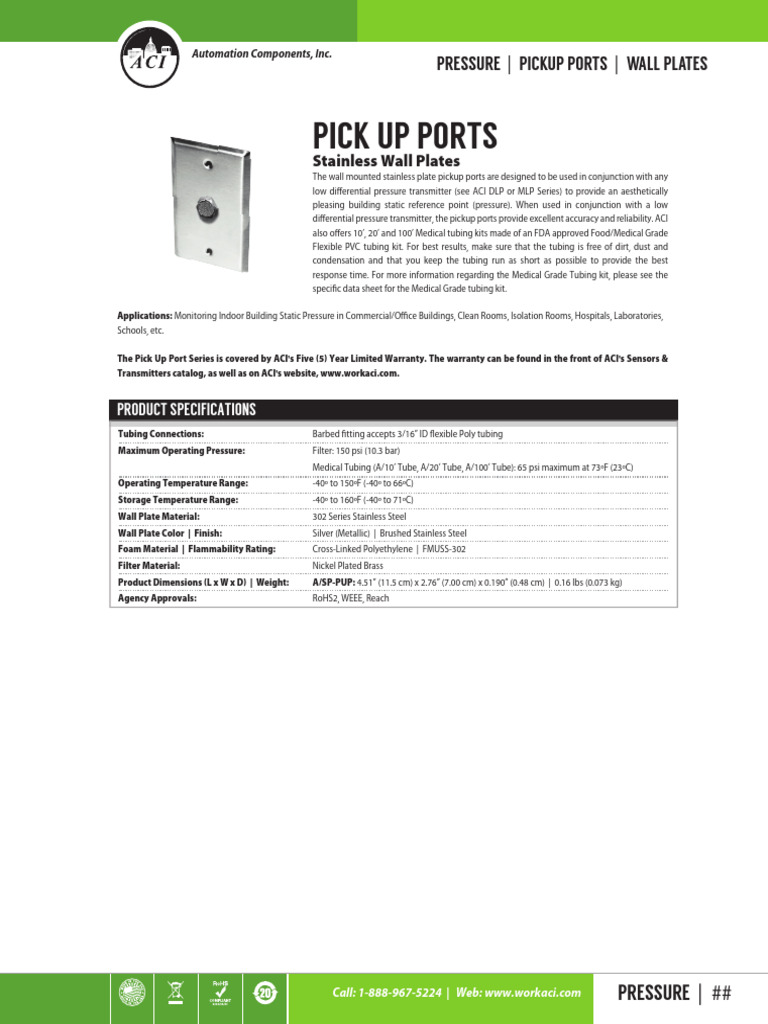 Pup Stainless Wall Plates | PDF | Pipe (Fluid Conveyance) | Pressure ...