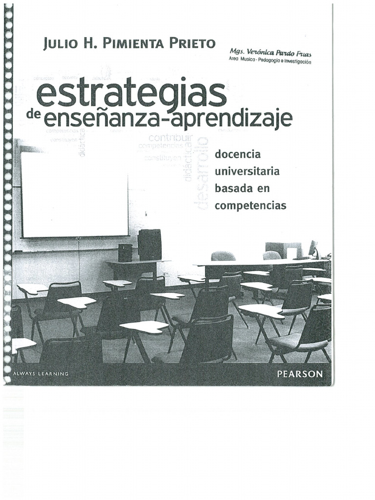 Estrategias De Enseñanza Aprendizaje Pdf
