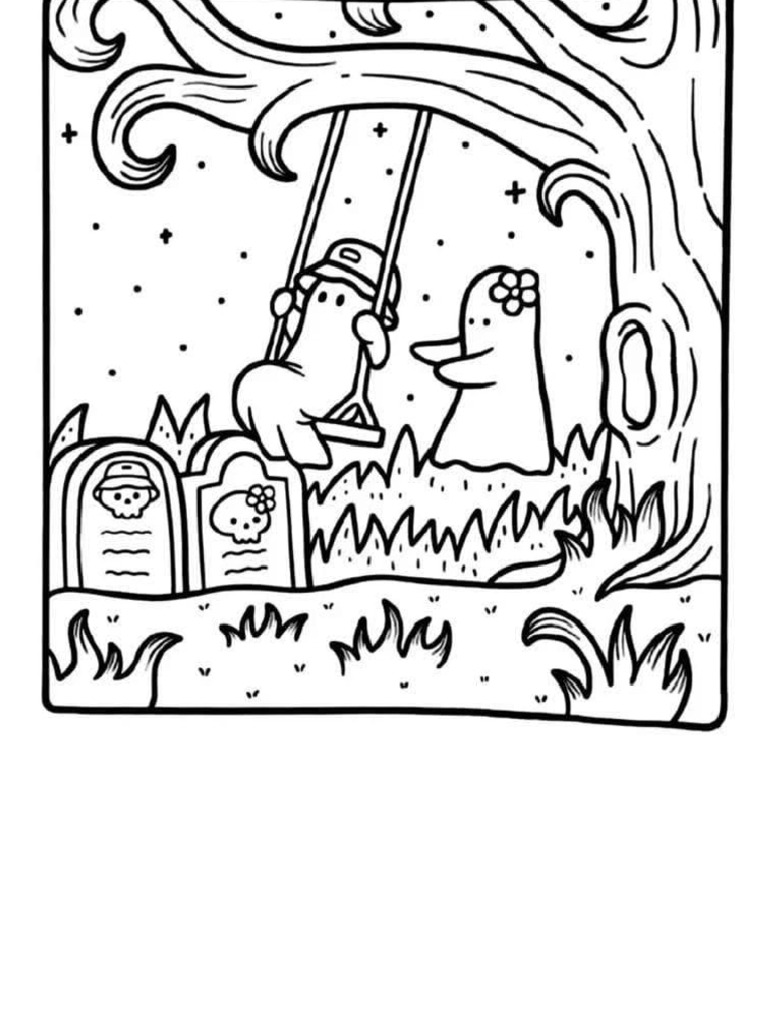 Coloring Spooky Book | PDF