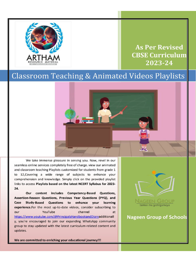 Animated and Classroom Teaching Videos From Class 1 To 12 All Subjects ...