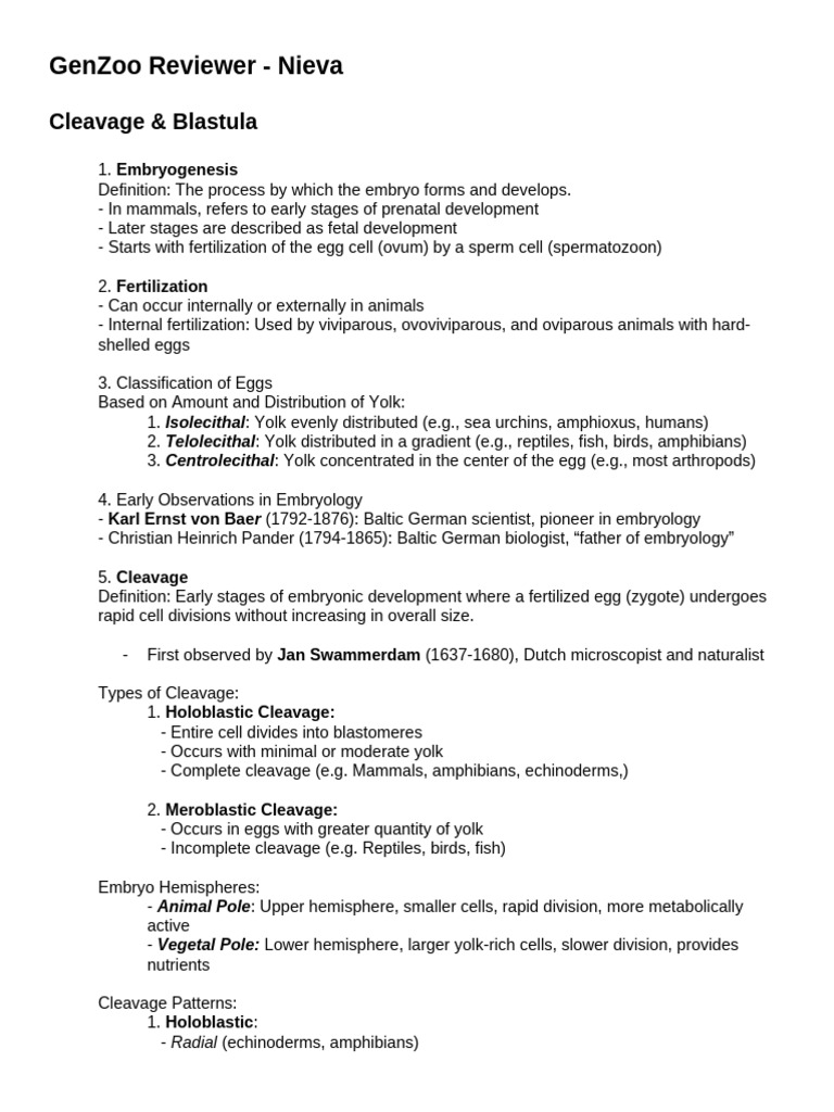 GenZoo Review Mat | PDF | Axon | Nervous System