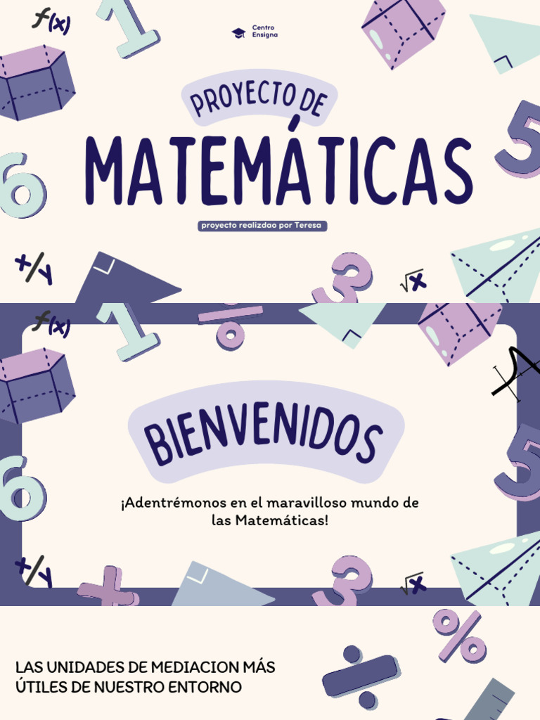 Presentación Diapositivas Proyecto de Matemáticas Ilustrativo Morado y Azul - 20241019 - 203242 ...