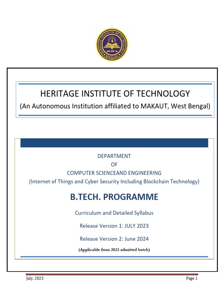 CSE (IOTCS) BTech-2023 Onwards June2024 | PDF | Bipolar Junction Transistor | Field Effect ...