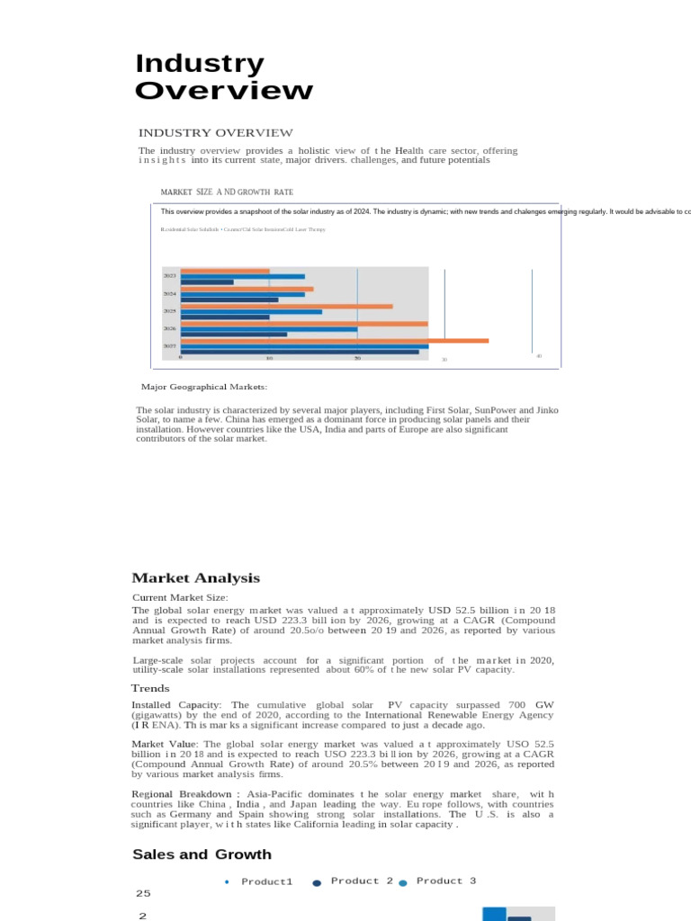 Solar Energy Business Plan Template Industry Analysis (3 Files Merged ...