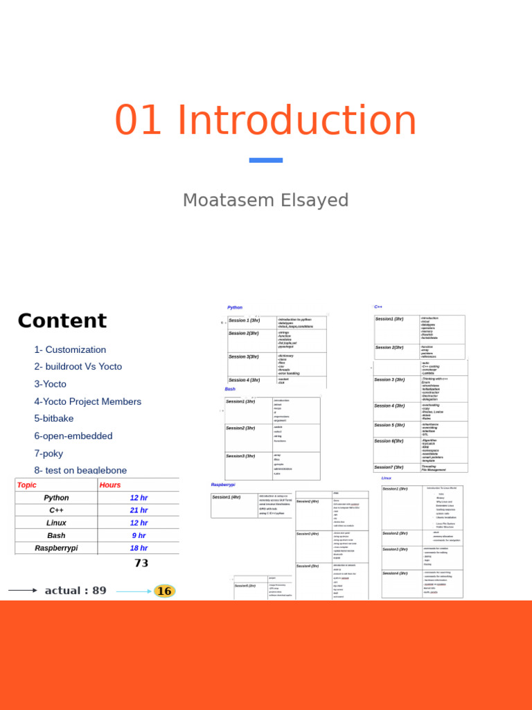 01 Introduction To Yocto Pdf Scripting Language Computer Engineering