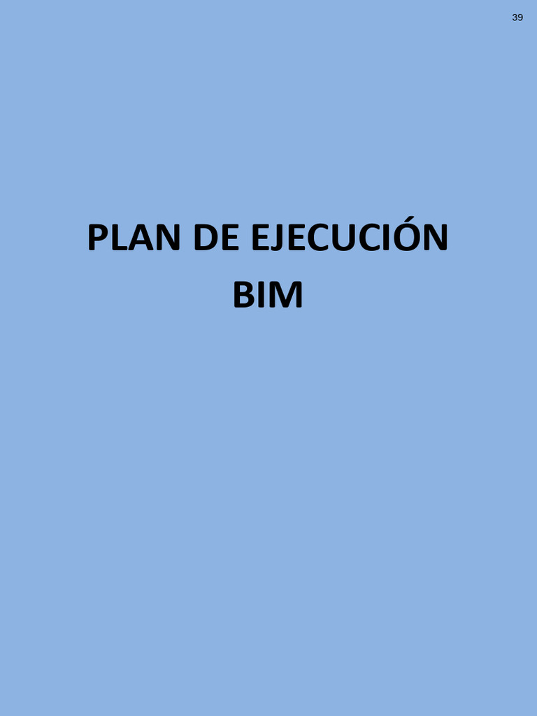 Plan de Ejecución BIM | PDF | Diseño | Software