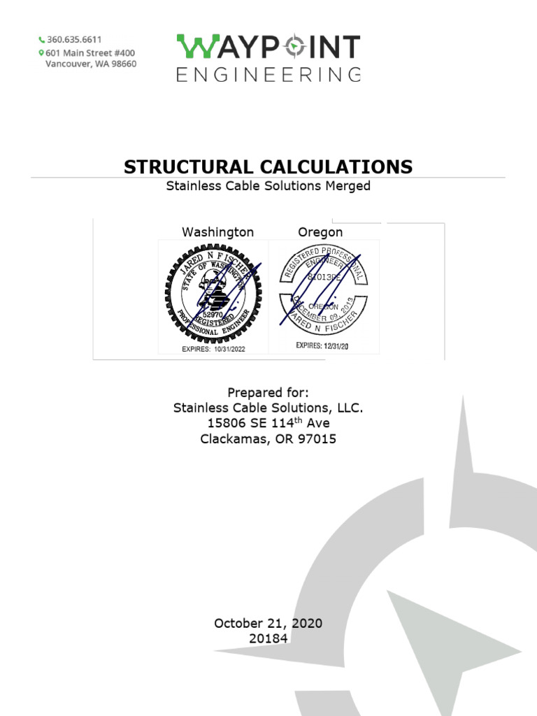 Dubey Deck Railing Engineering 4-05-21 | PDF | Strength Of Materials ...