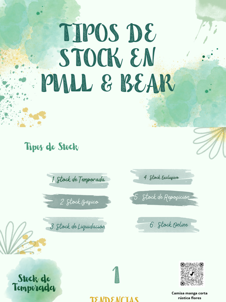 Tipos de Stock en Pull & Bear | PDF | Moda | Ropa