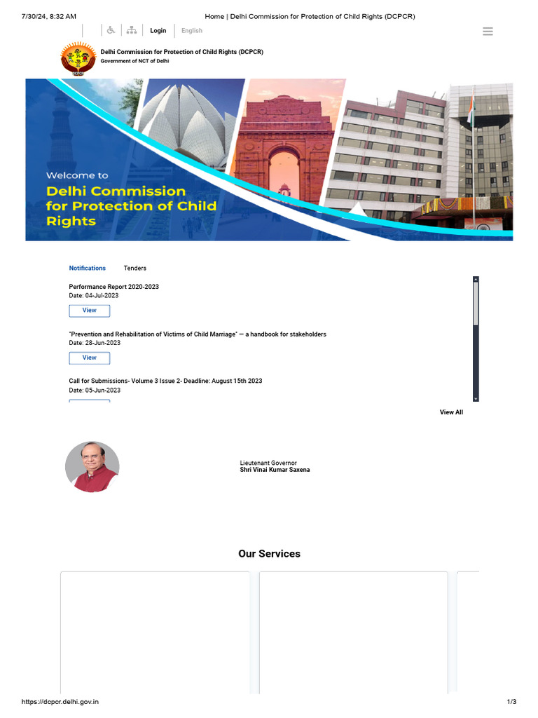 Home - Delhi Commission For Protection of Child Rights (DCPCR) | PDF ...