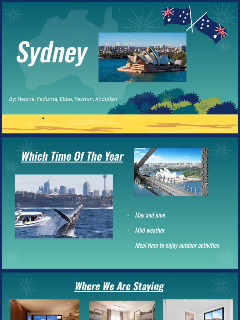 Plan A trip to SYDNEY | PDF | Cost Of Living | Sydney