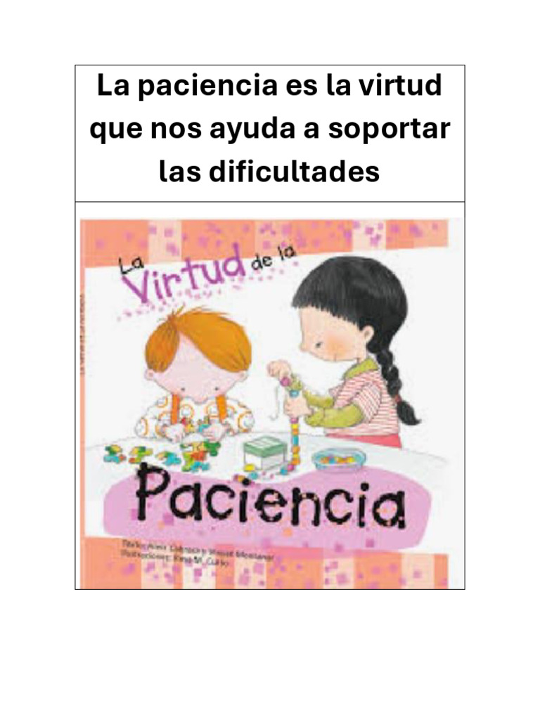 La Paciencia | PDF | Religión y espiritualidad
