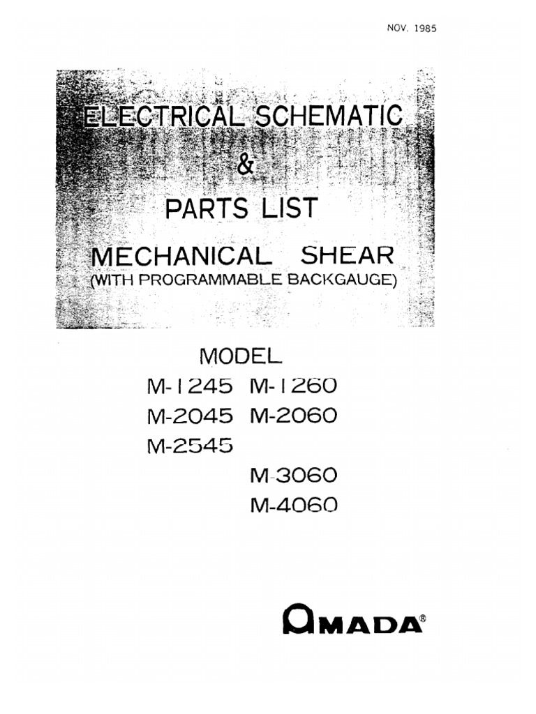 10808-M-Shear Nov 85 Elec | PDF