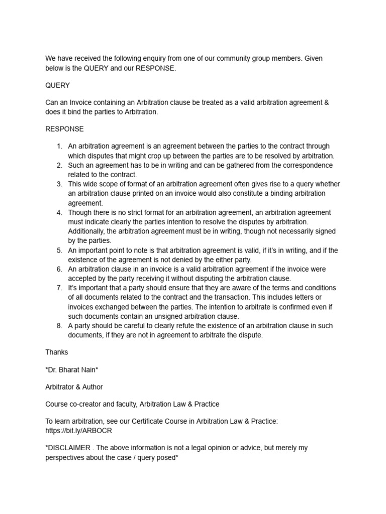 Query & Response | PDF