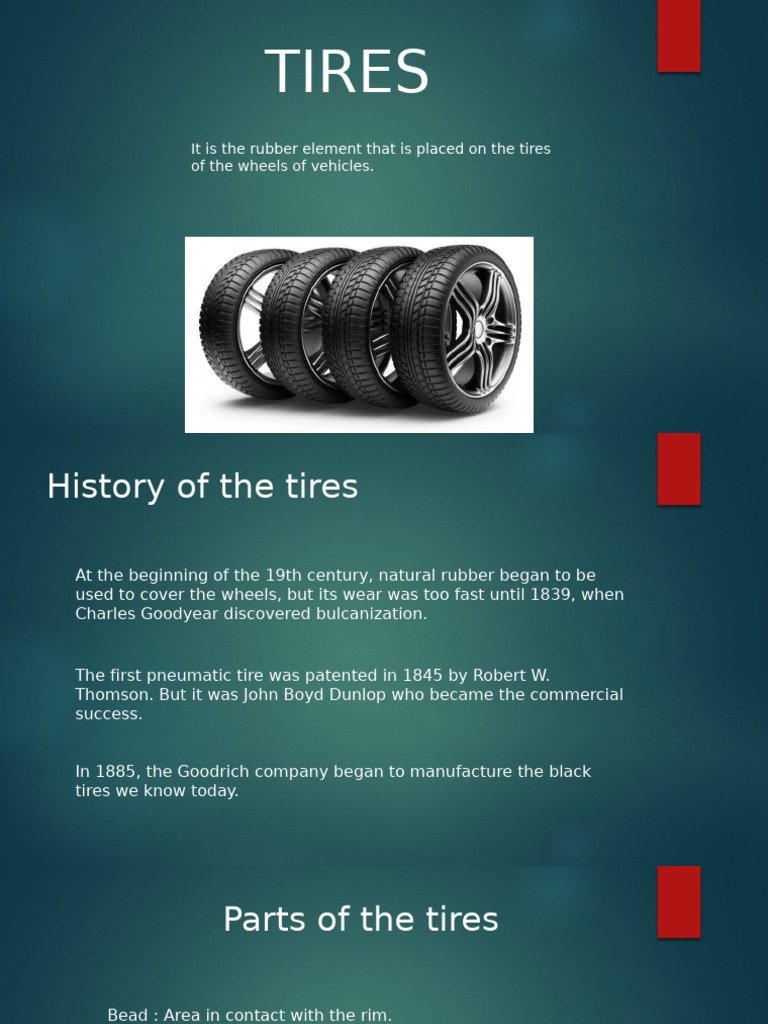 Tires (Grupo 13) | PDF | Tire | Materials